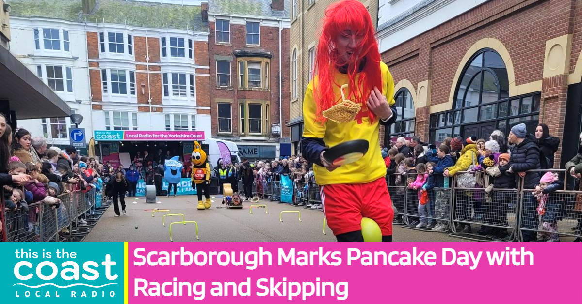 Scarborough Marks Pancake Day with Racing and Skipping - This is the Coast
