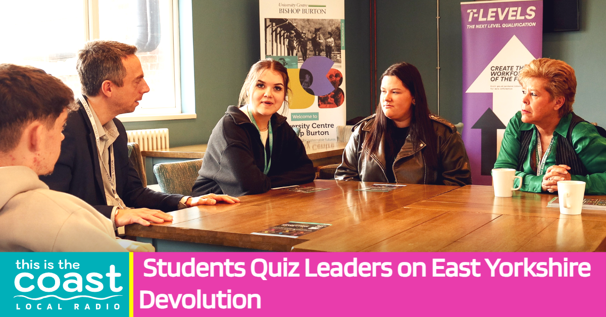 Students Quiz Leaders on East Yorkshire Devolution - This is the Coast