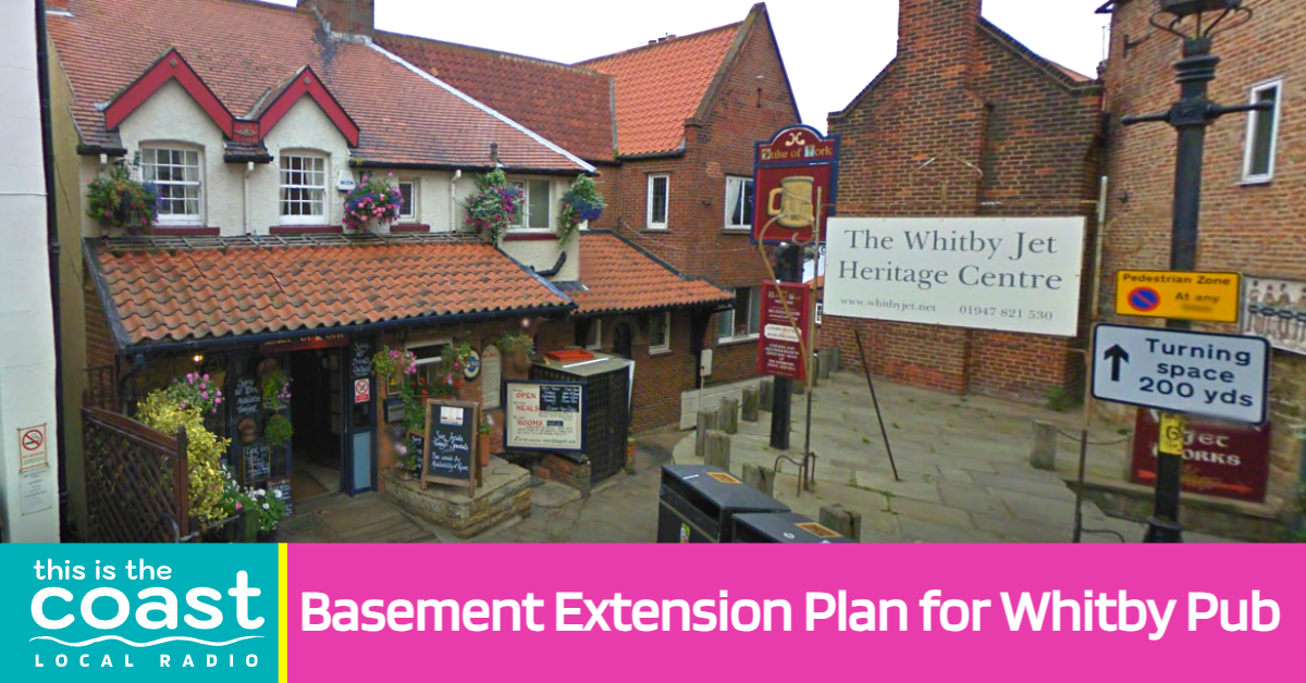 Basement Extension Plan for Whitby Pub - This is the Coast
