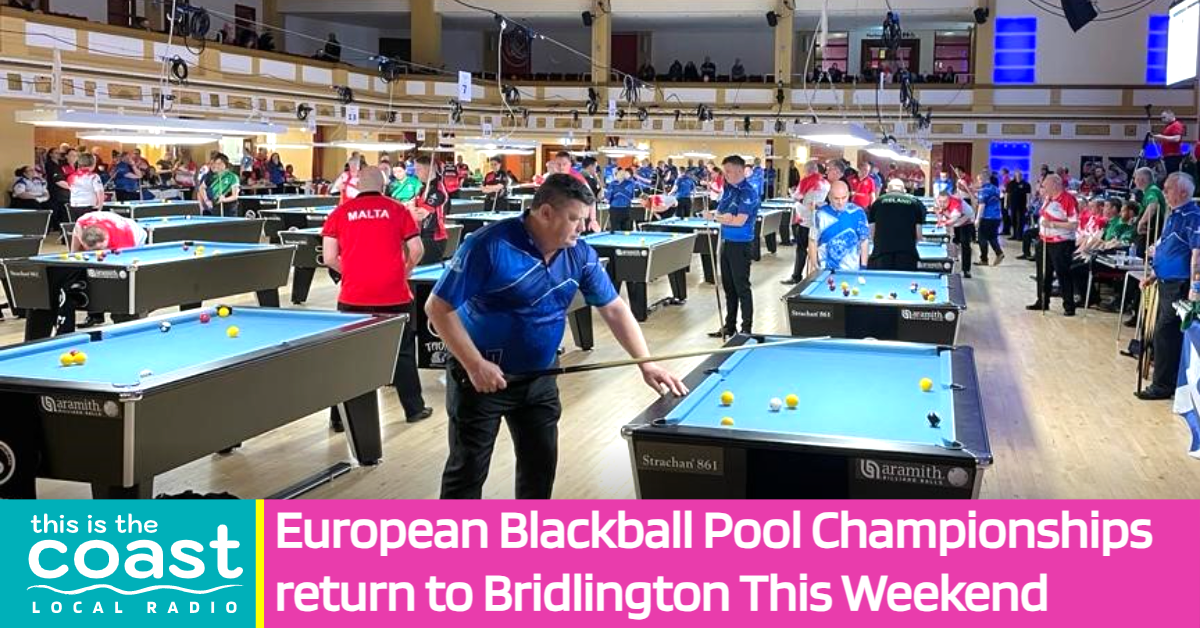 European Blackball Pool Championships return to Bridlington This Weekend - This is the Coast