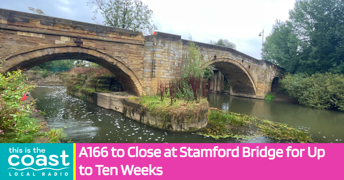 A166 to Close at Stamford Bridge for Up to Ten Weeks - This is the Coast