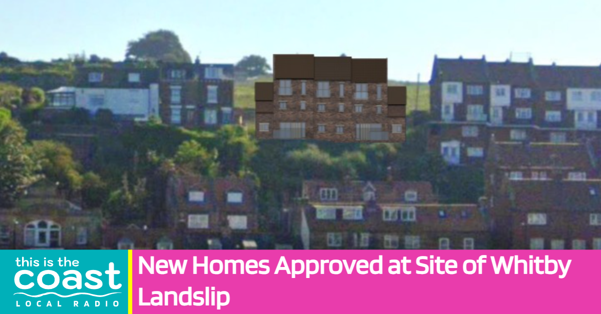 New Homes Approved at Site of Whitby Landslip - This is the Coast