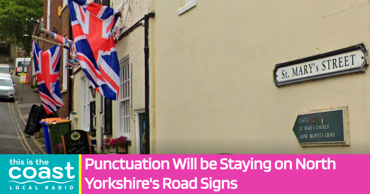 Punctuation Will be Staying on North Yorkshire's Road Signs - This is ...