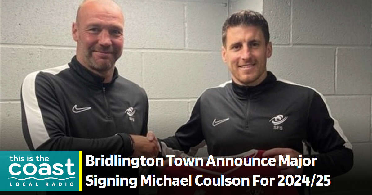Bridlington Town Sign Former Scarborough Striker Michael Coulson - This ...