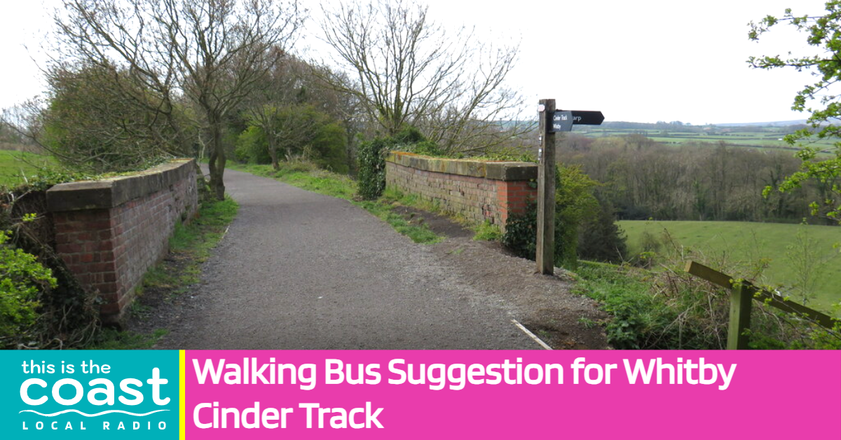 Walking Bus Suggestion for Whitby Cinder Track - This is the Coast