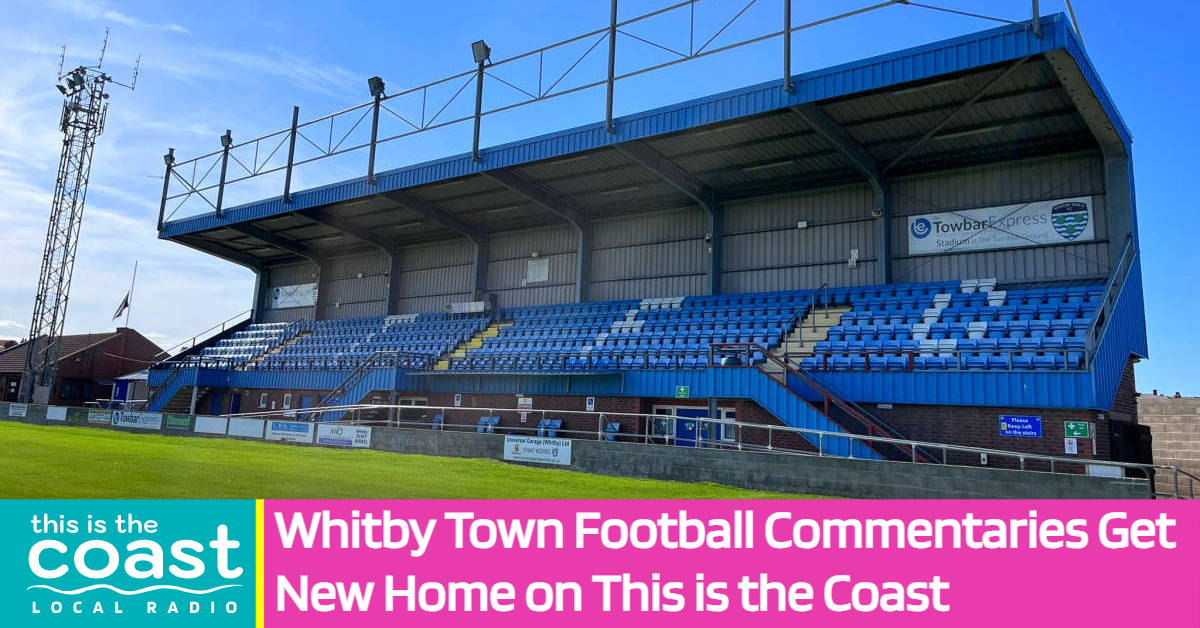 Whitby Town Football Commentaries Get New Home on This is the Coast ...