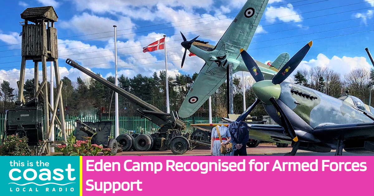 Eden Camp Recognised for Armed Forces Support - This is the Coast