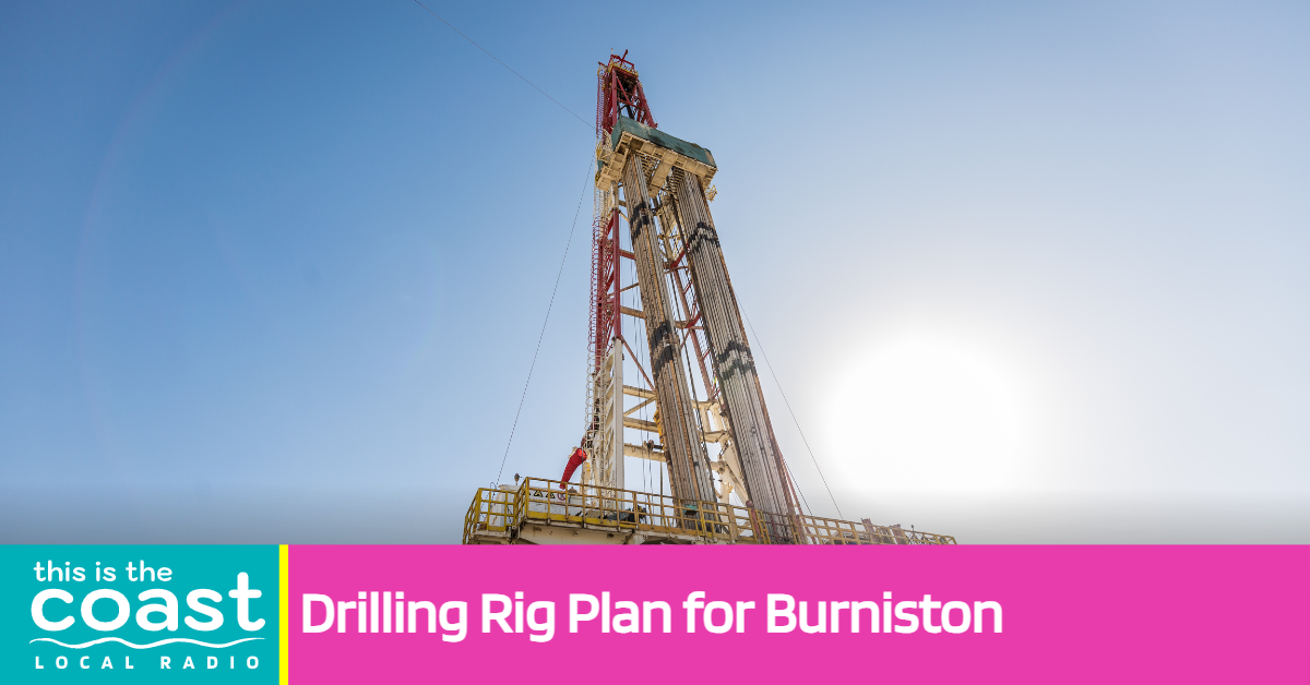 Drilling Rig Plan for Burniston - This is the Coast