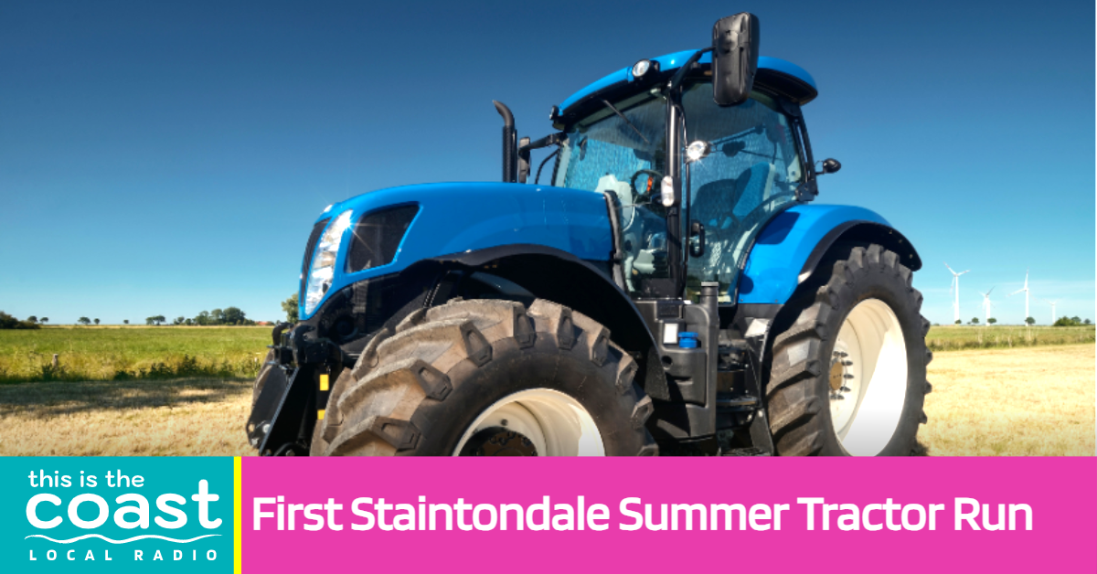 First Staintondale Summer Tractor Run - This is the Coast