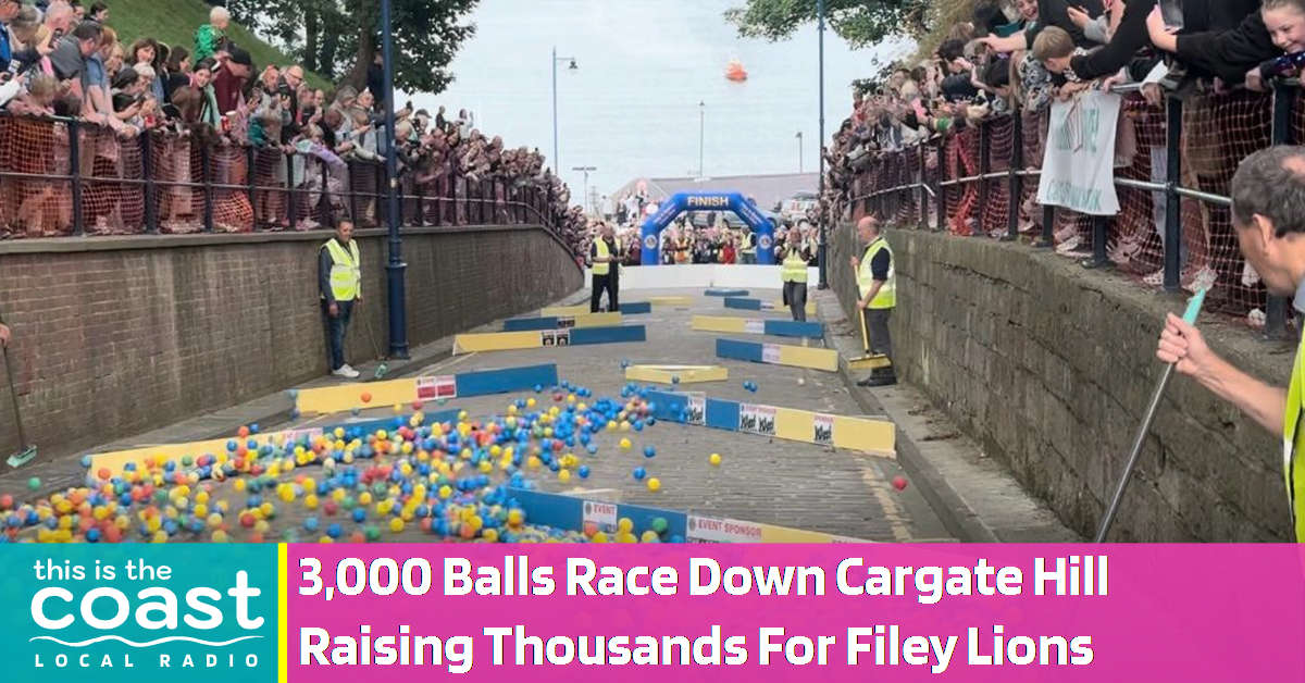 'We're Going To Need A Bigger Bucket'! Filey Ball Race A Huge Success ...