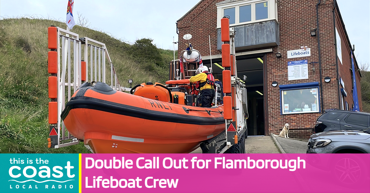 Double Call Out for Flamborough Lifeboat Crew - This is the Coast