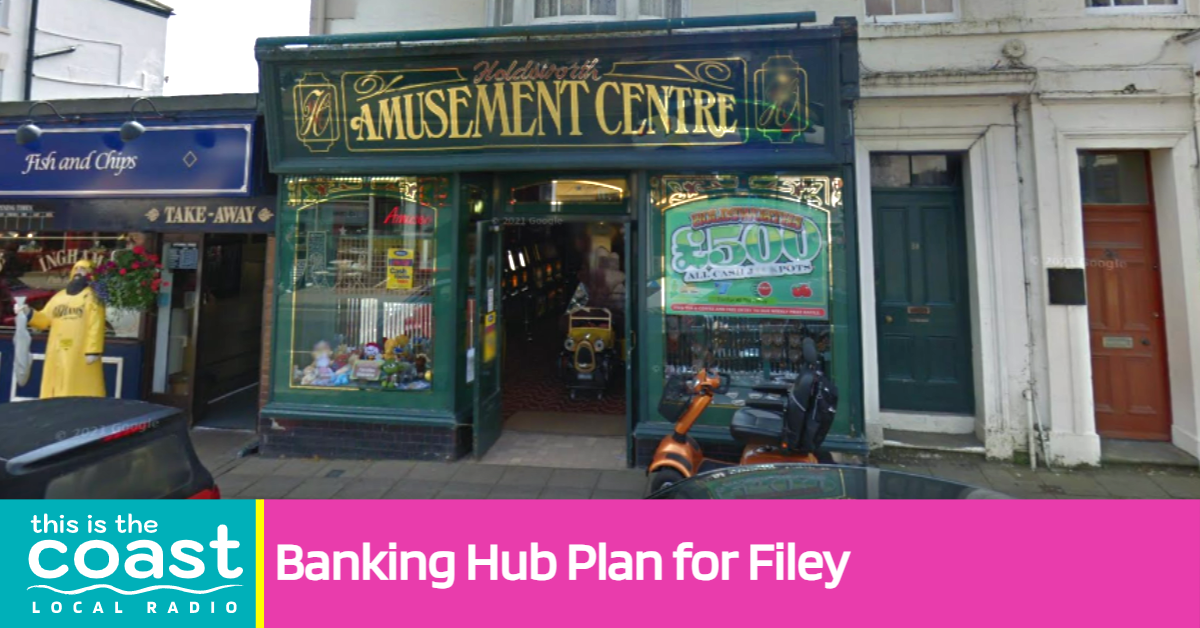 Banking Hub Plan for Filey - This is the Coast