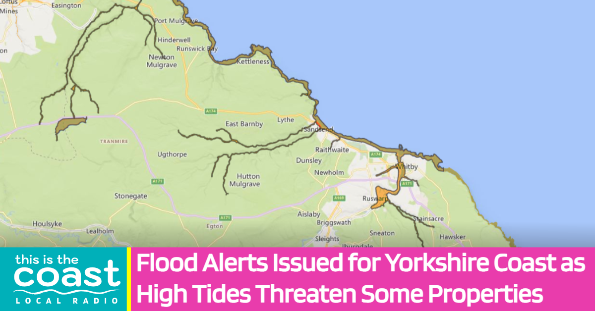 Flood Alerts Issued for Yorkshire Coast as High Tides Threaten Some ...