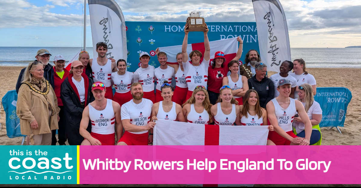 England Rowing Glory For Whitby Trio - This is the Coast
