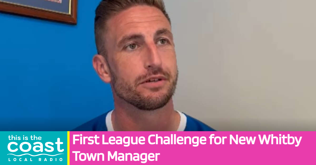 First League Challenge for New Whitby Town Manager - This is the Coast