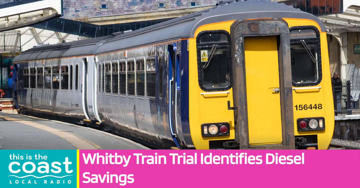 Whitby Train Trial Identifies Diesel Savings - This is the Coast