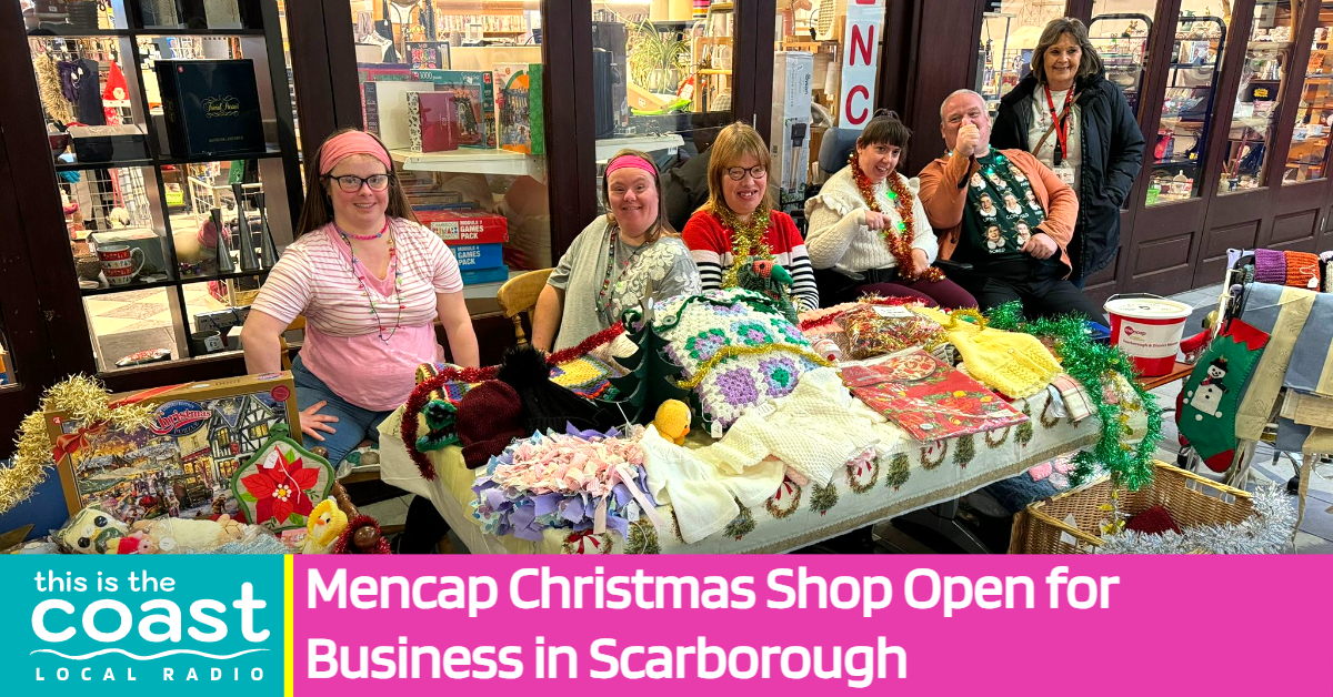 Mencap Christmas Shop Open for Business in Scarborough - This is the Coast
