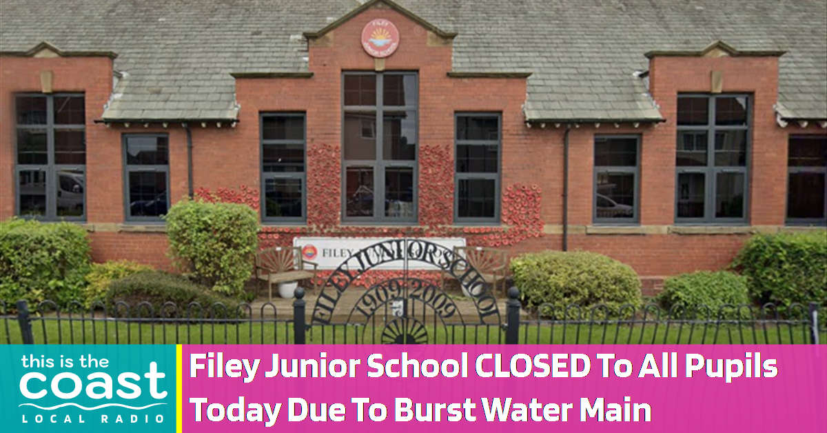 Filey Junior School CLOSED To All Pupils Today - This is the Coast