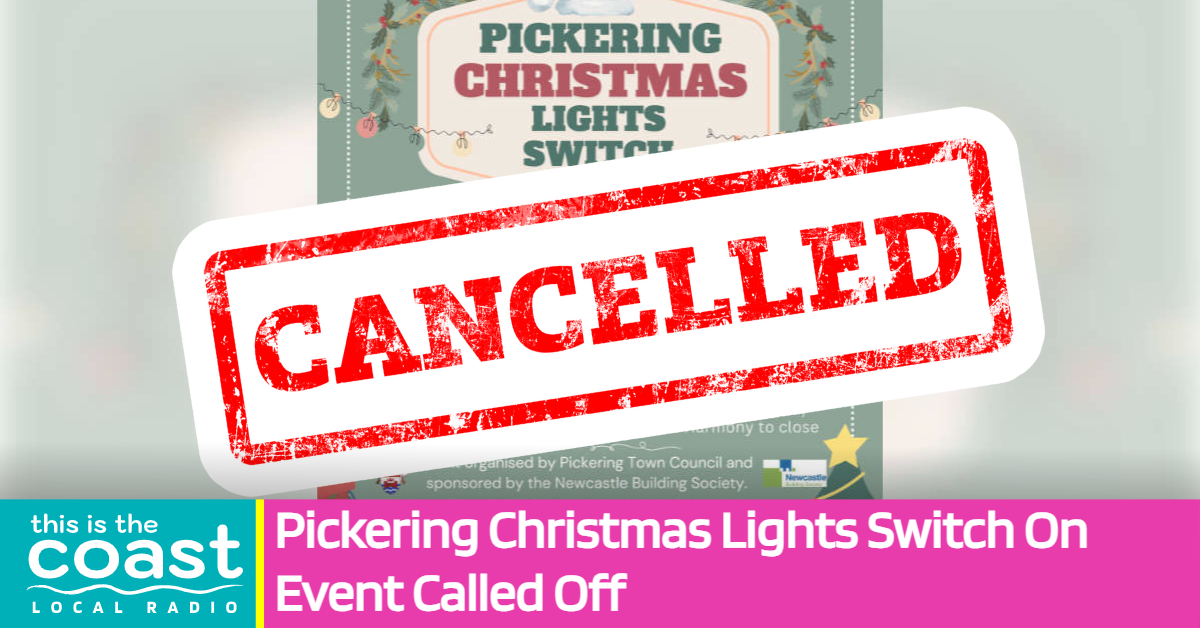 Pickering Christmas Lights Switch On Event Called Off - This is the Coast