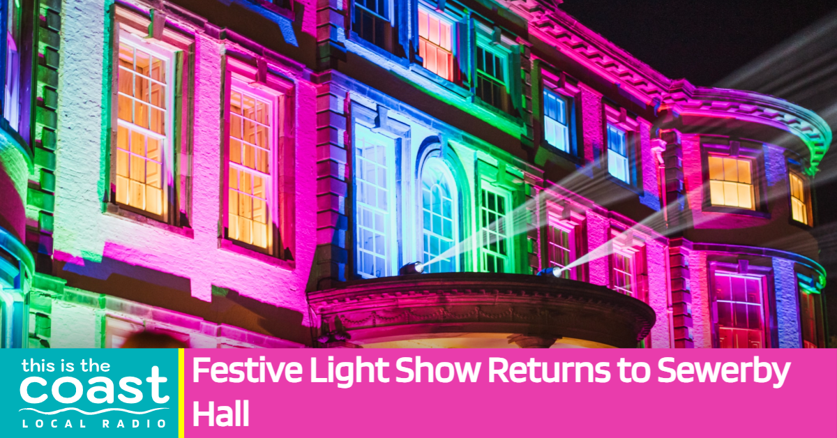 Festive Light Show Returns to Sewerby Hall - This is the Coast