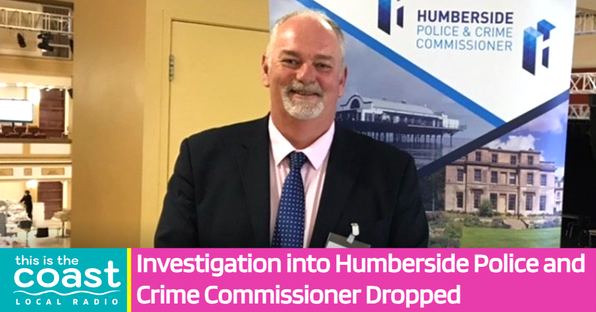 Investigation into Humberside Police and Crime Commissioner Dropped ...