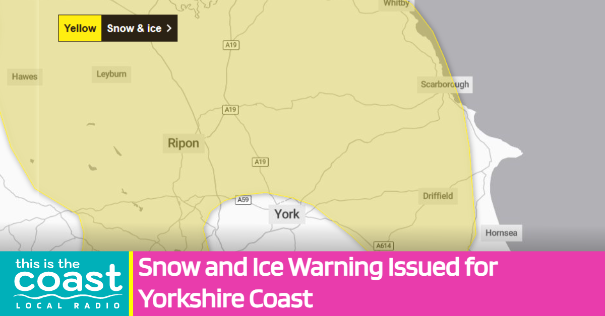 Snow and Ice Warning Issued for Yorkshire Coast - This is the Coast