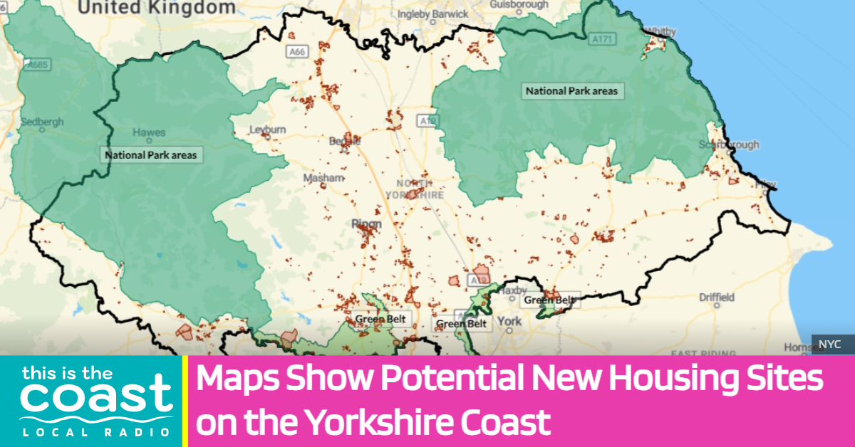 Maps Show Potential New Housing Sites on Yorkshire Coast - This is the ...