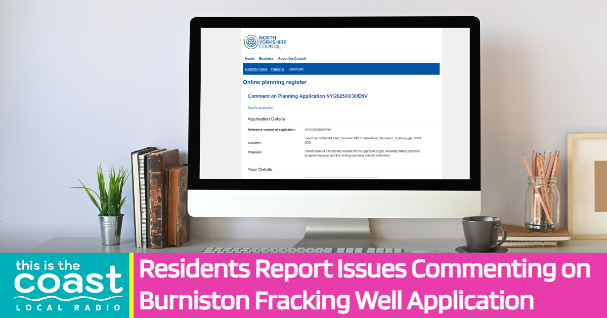 Residents Report Issues Commenting on Burniston Fracking Well ...