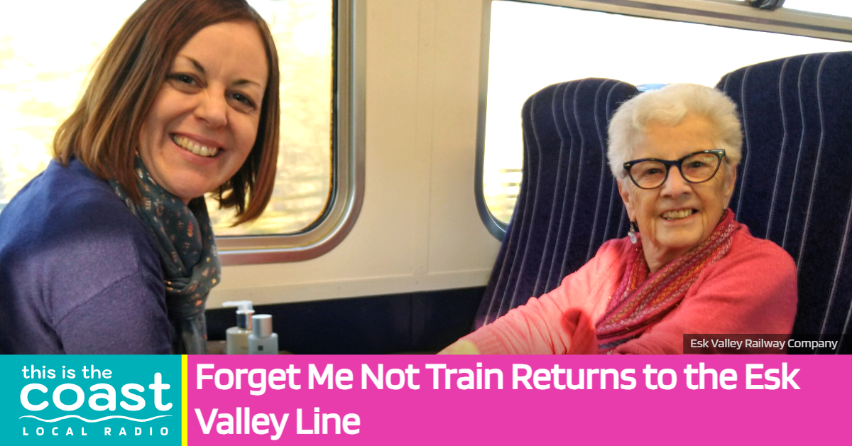 Forget Me Not Train Returns to the Esk Valley Line - This is the Coast