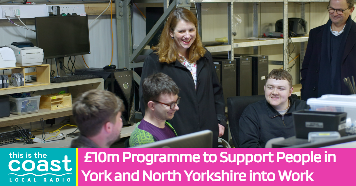£10m Programme to Support People in York and North Yorkshire into Work ...