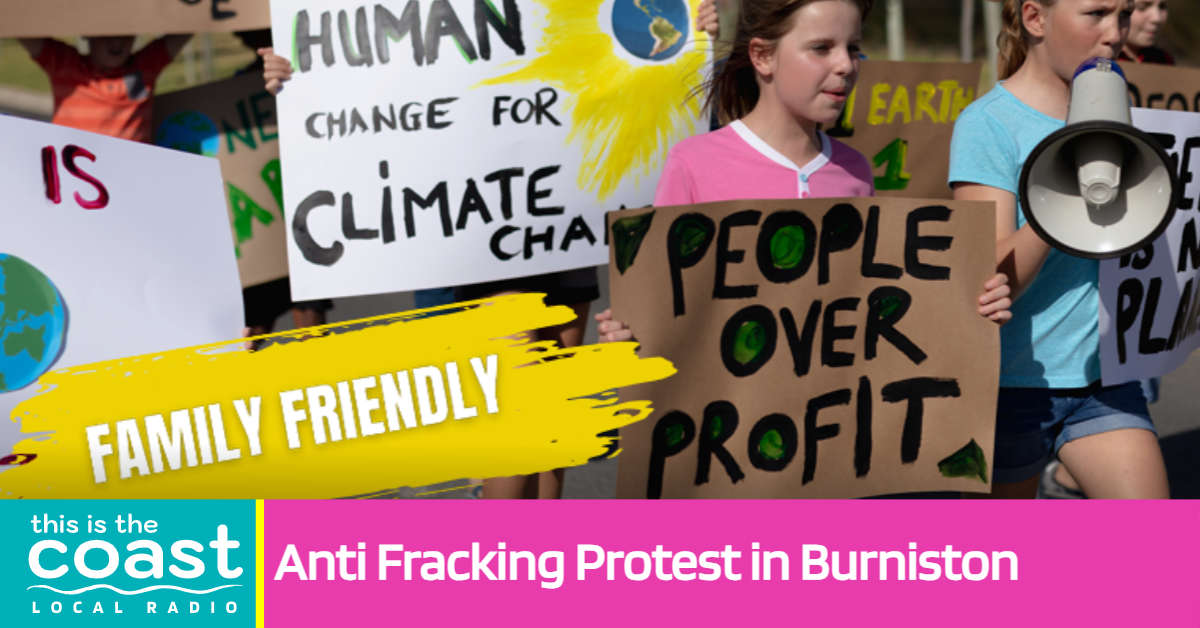 March Against Fracking Comes To Burniston - This is the Coast