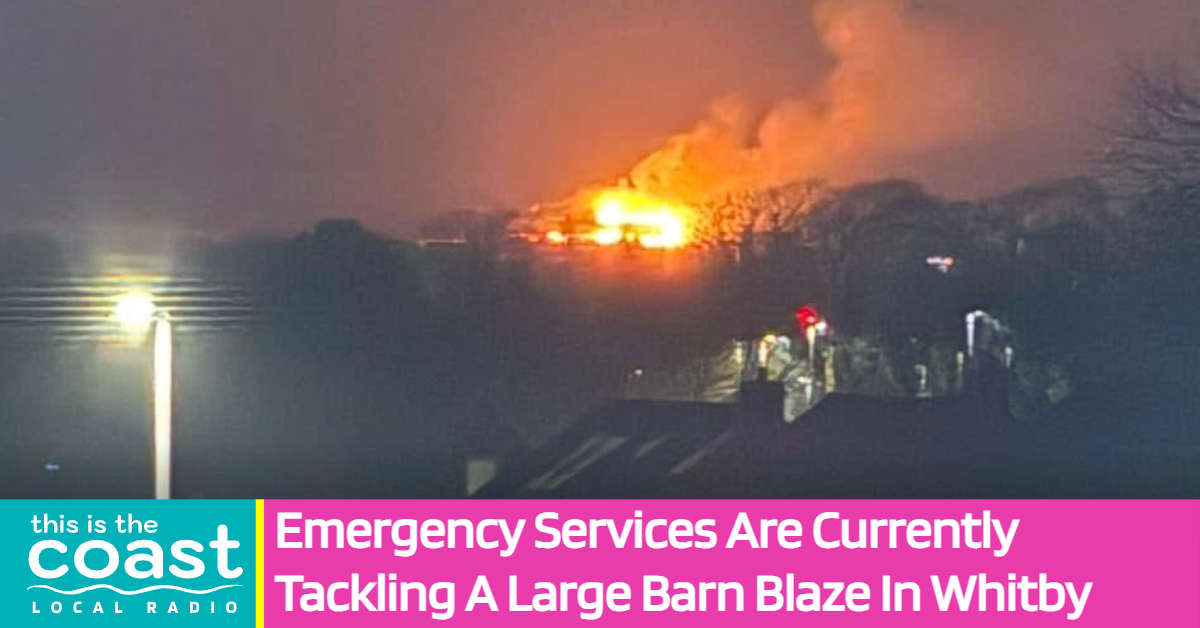Emergency Services Are Tackling Large Barn Fire In Whitby - This is the ...