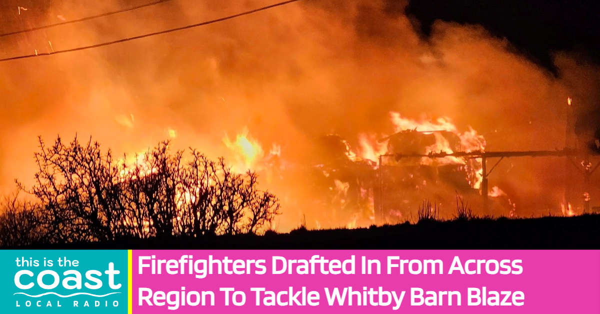 Fire Crews Mobilised From Across Region To Tackle Whitby Barn Fire ...