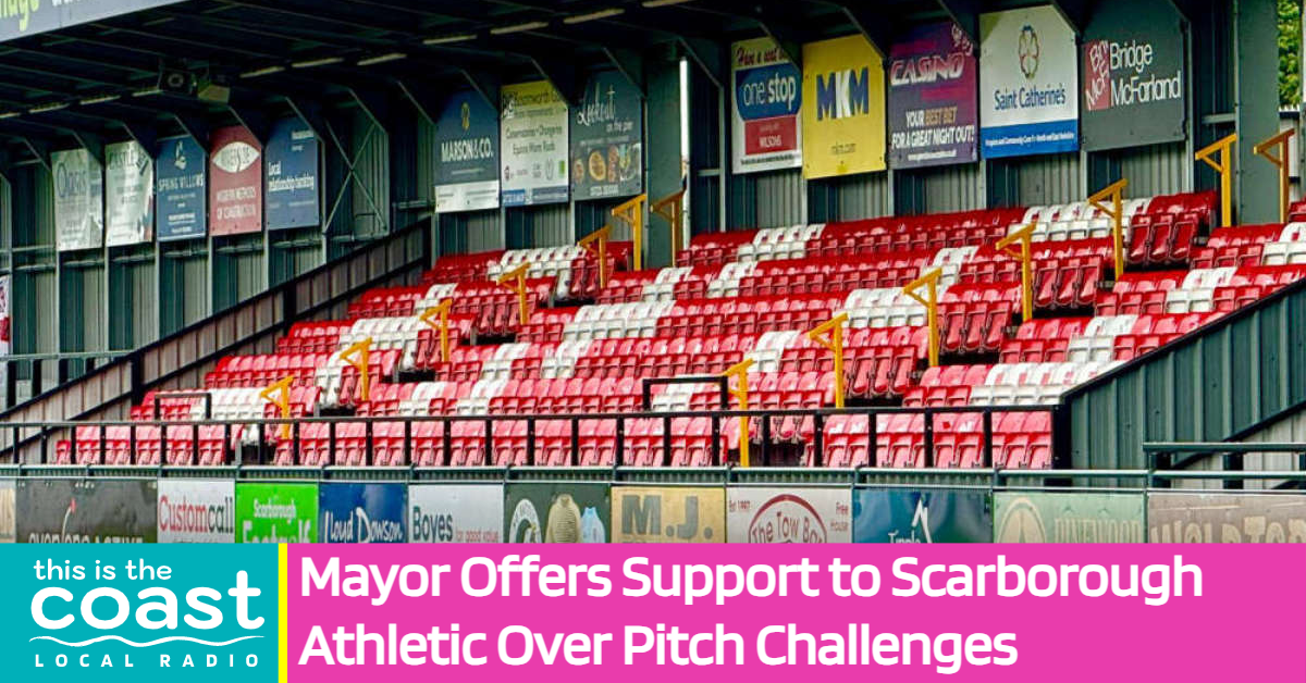 Mayor Offers Support to Scarborough Athletic Over Pitch Challenges ...