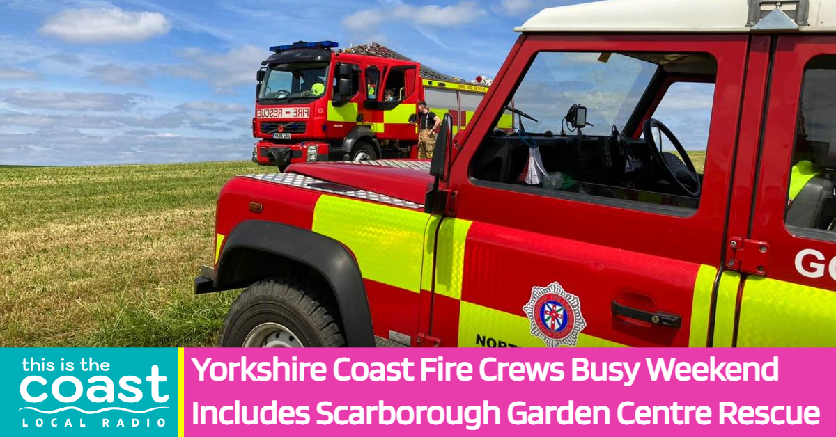Yorkshire Coast Fire Crews Busy Weekend Includes Scarborough Garden ...