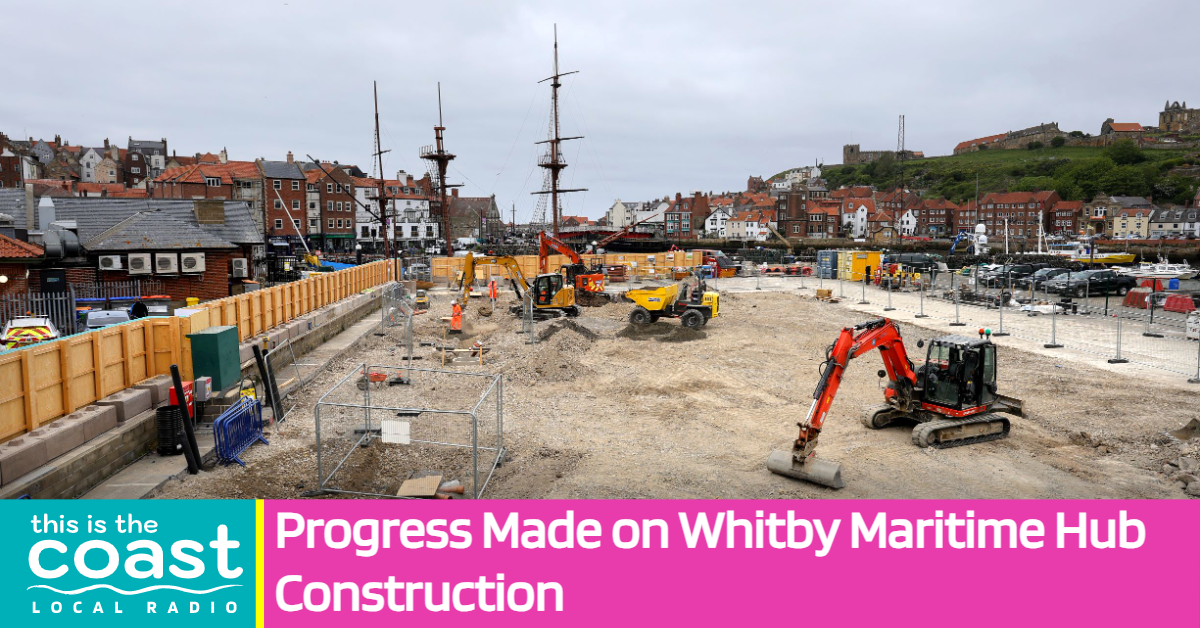 Progress Made on Whitby Maritime Hub Construction - This is the Coast