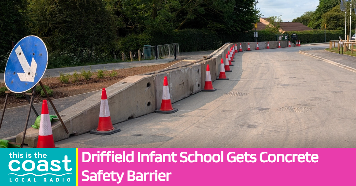 Driffield Infant School Gets Concrete Safety Barrier - This is the Coast