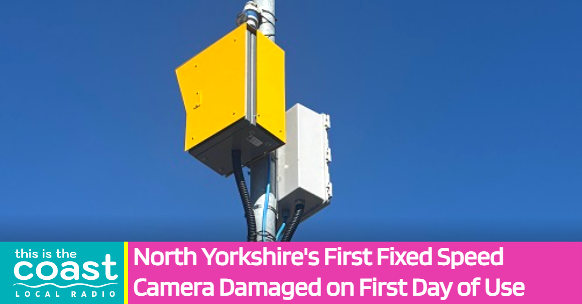 North Yorkshire's First Fixed Speed Camera Damaged on First Day of Use ...