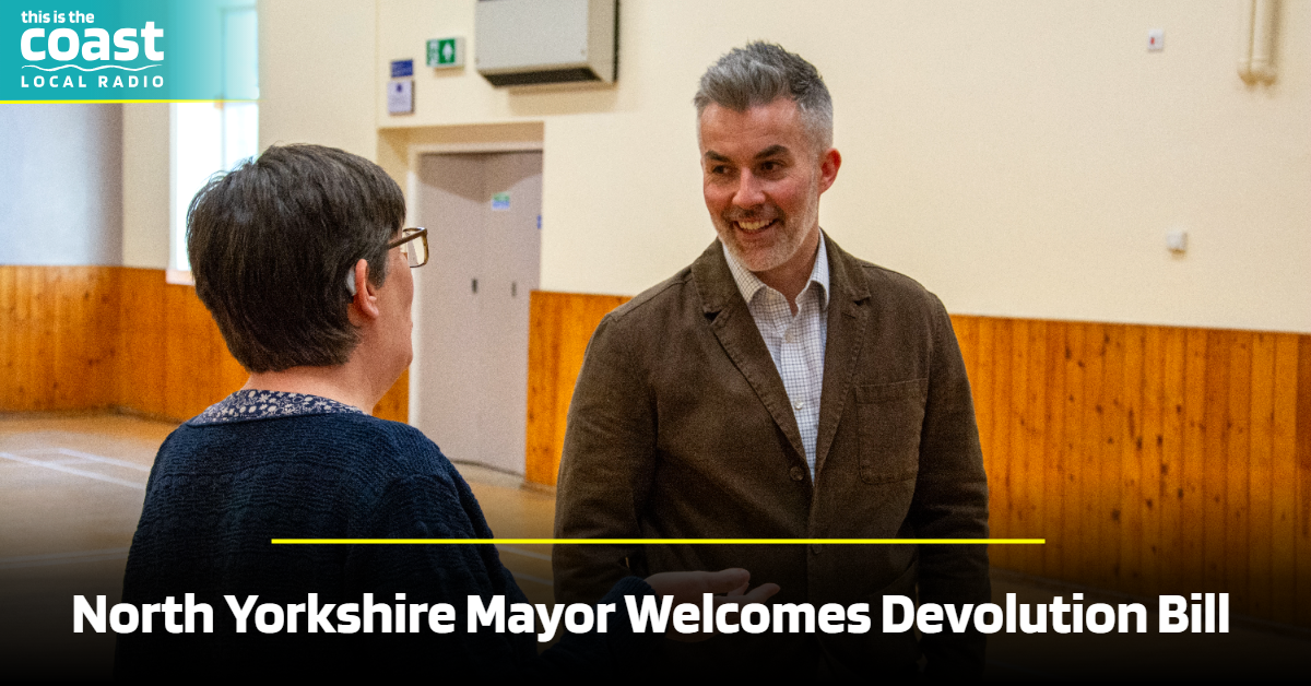 North Yorkshire Mayor Welcomes Devolution Bill - This is the Coast