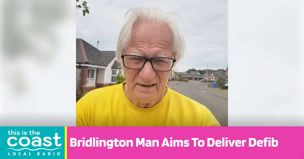 Bridlington Man Aims To Deliver Defib - This is the Coast