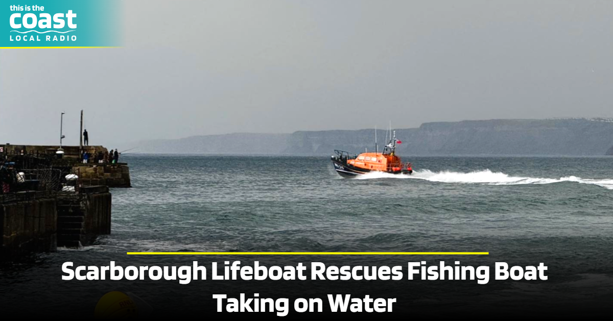 Scarborough Lifeboat Rescues Fishing Boat Taking on Water - This is the ...