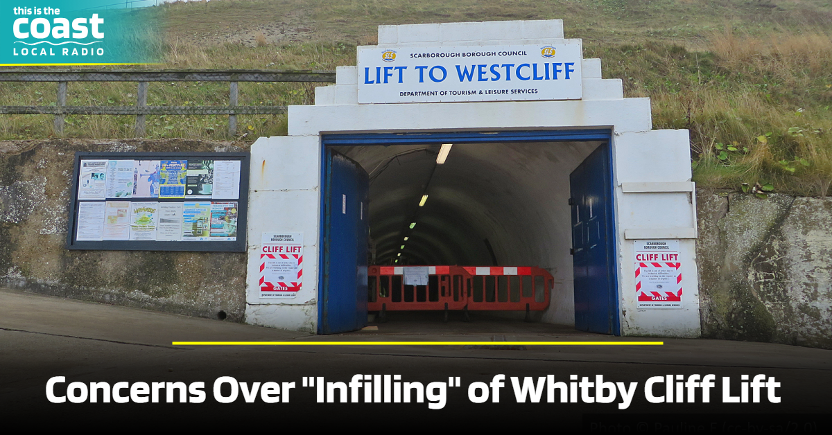 Concerns Over "Infilling" of Whitby Cliff Lift - This is the Coast