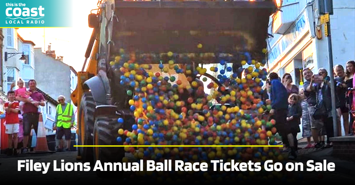 Filey Lions Annual Ball Race Tickets Go on Sale - This is the Coast