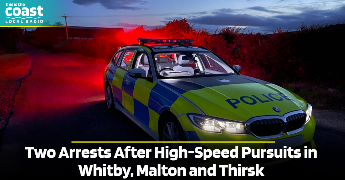 Two Arrests After High-Speed Pursuits in Whitby, Malton and Thirsk ...