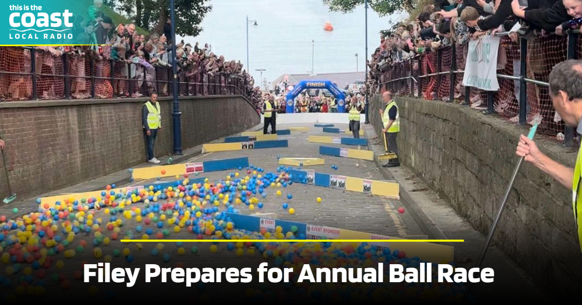 Filey Prepares for Annual Ball Race - This is the Coast