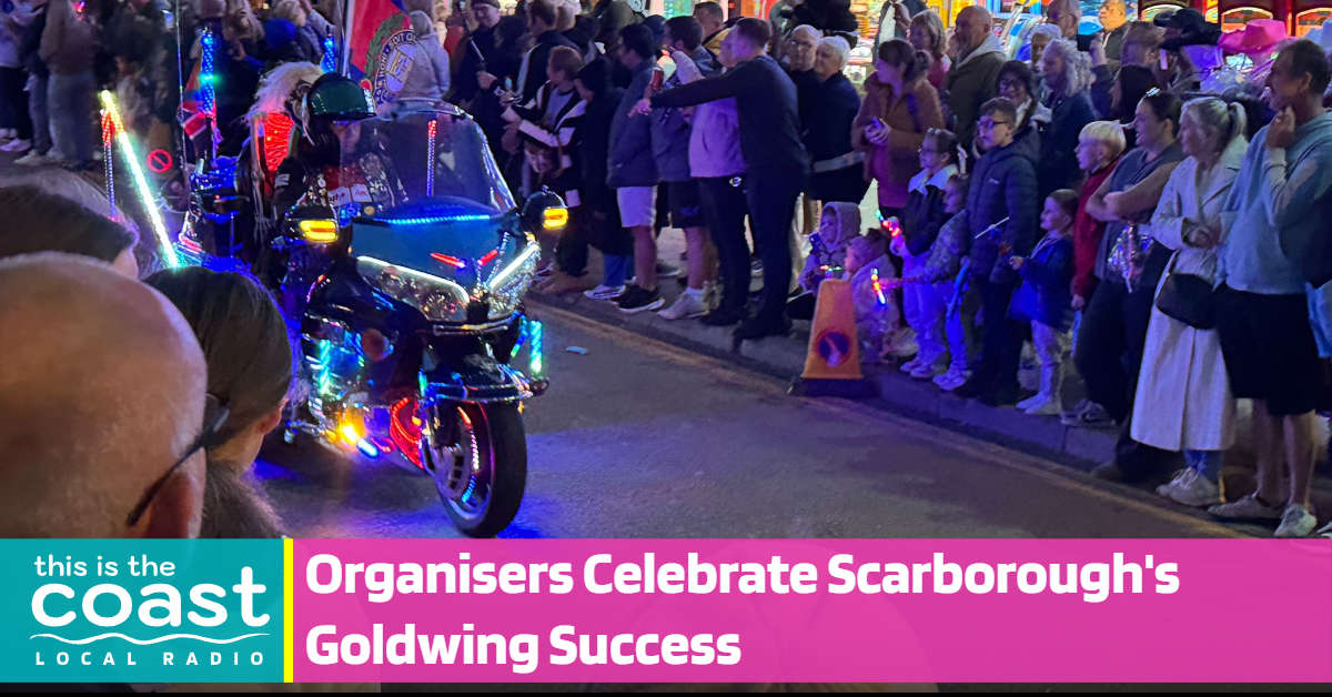 Scarborough's Goldwing Parade A Glittering Success - This is the Coast