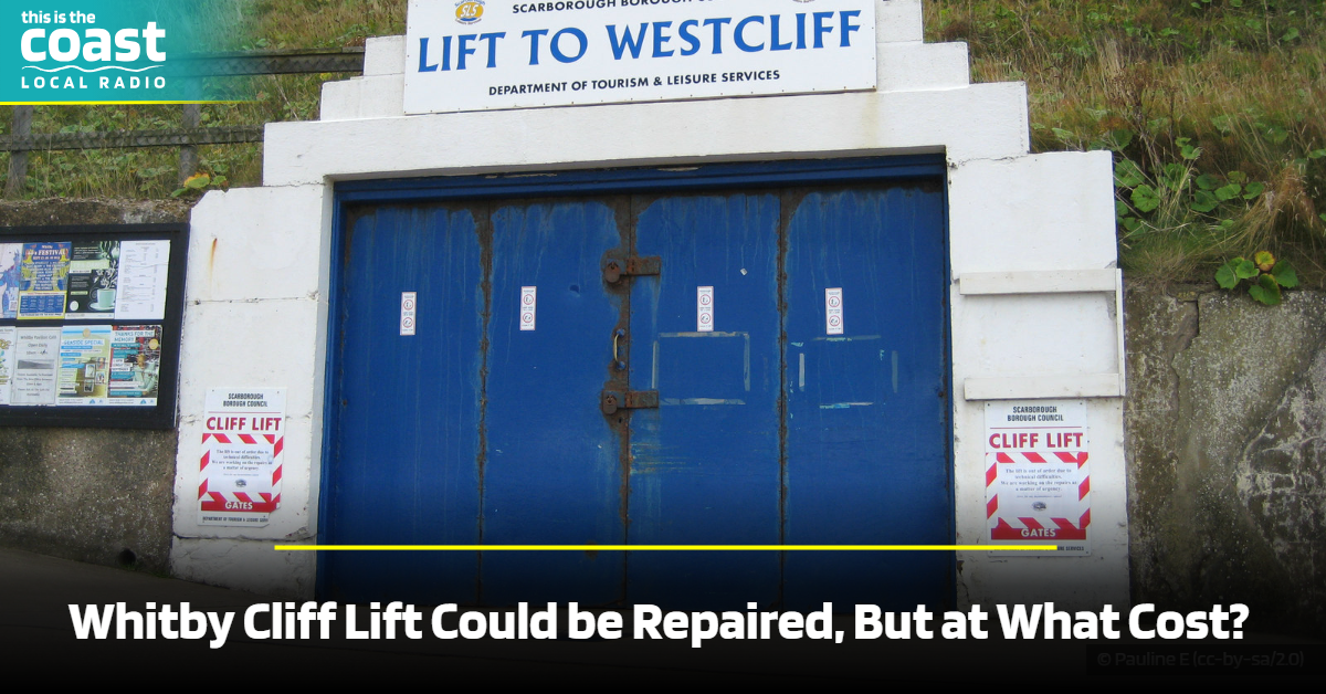 Whitby Cliff Lift Could be Repaired, But at What Cost? - This is the Coast