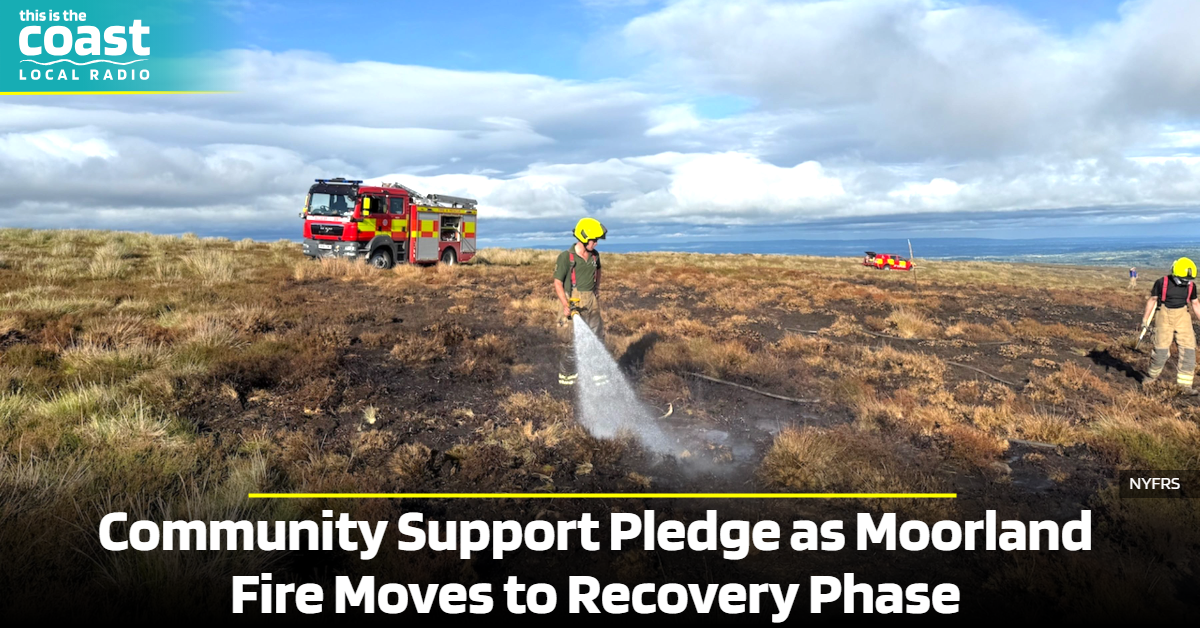 Community Support Pledge as Moorland Fire Moves to Recovery Phase ...