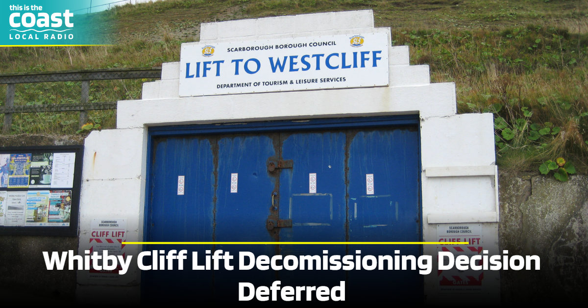 Whitby Cliff Lift Decommissioning Decision Deferred - This is the Coast