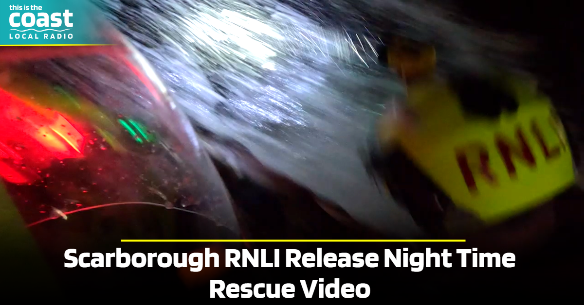 Scarborough RNLI Release Night Time Rescue Video - This is the Coast